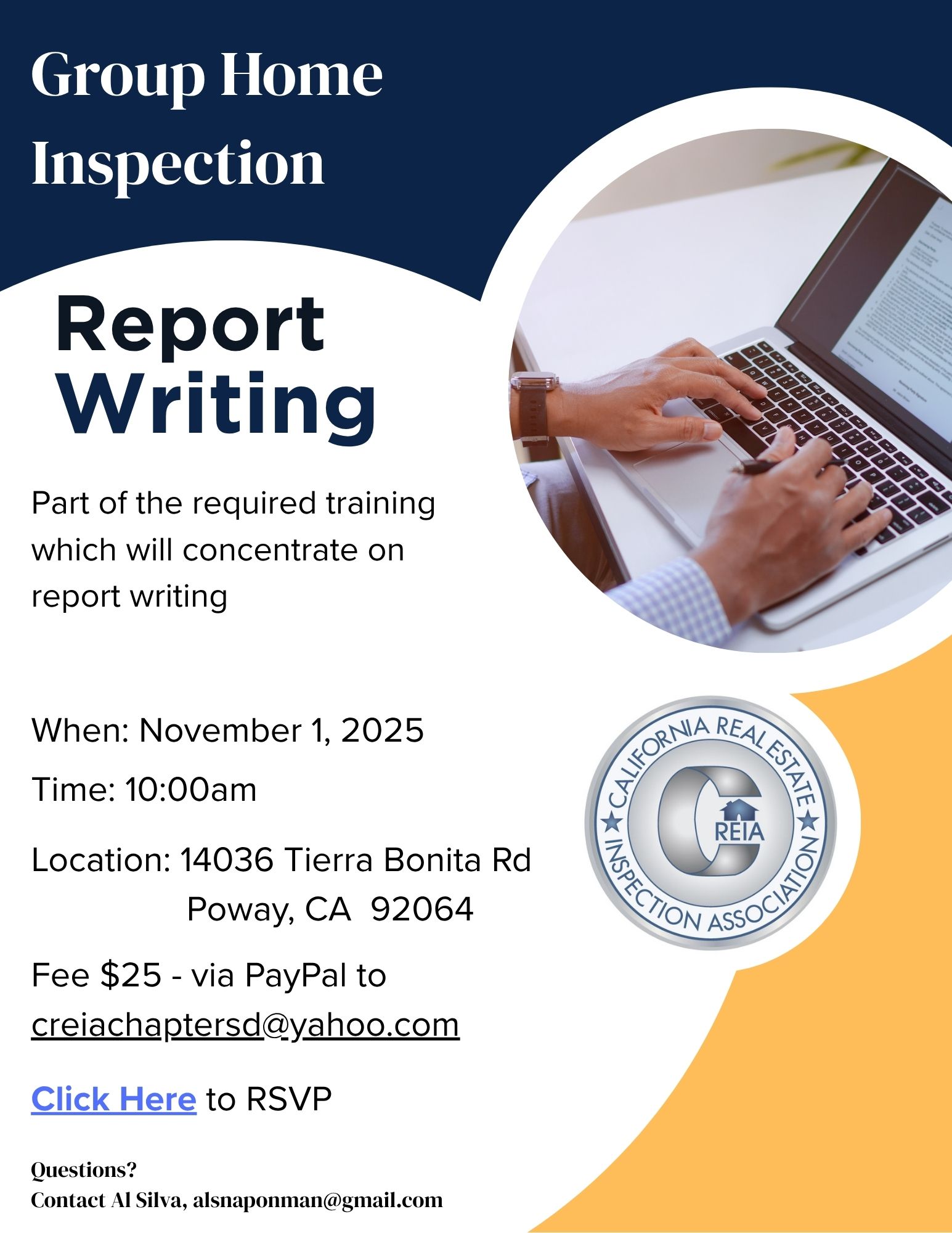 Group Inspection- Report Writing